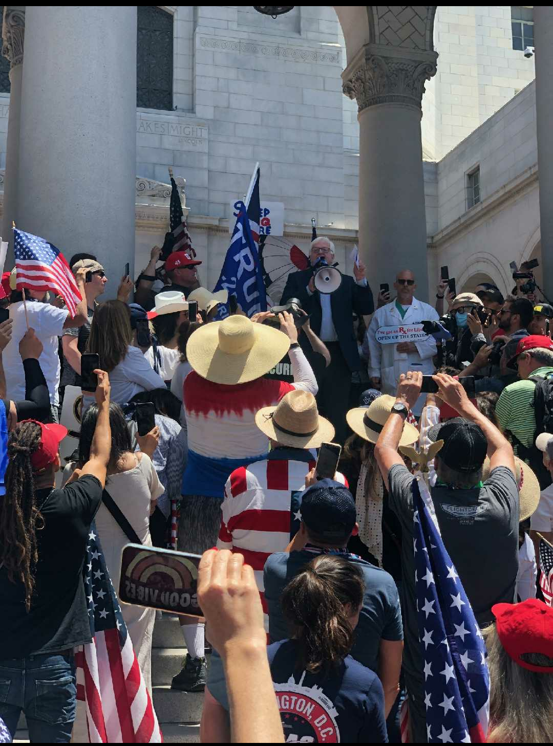 scripture newsroom Freedom Rally